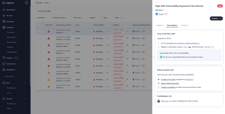 CVE-2023-4863: Leverage Apiiro to Determine Risk From New WebP 0-day | Apiiro