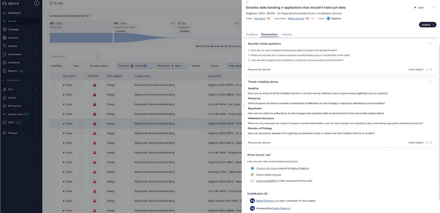 New from Apiiro: Detect and Address AppSec Risks with Apiiro Native LLM ...